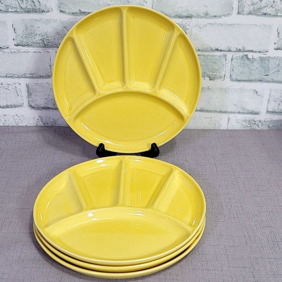 Fitz and Floyd | Dining | Vintage Set Of 4 Fitz Floyd Yellow 9 Fondue ...